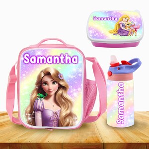 Custom Kids Snack Lunch Box for School Picnic Personalized Travel ...
