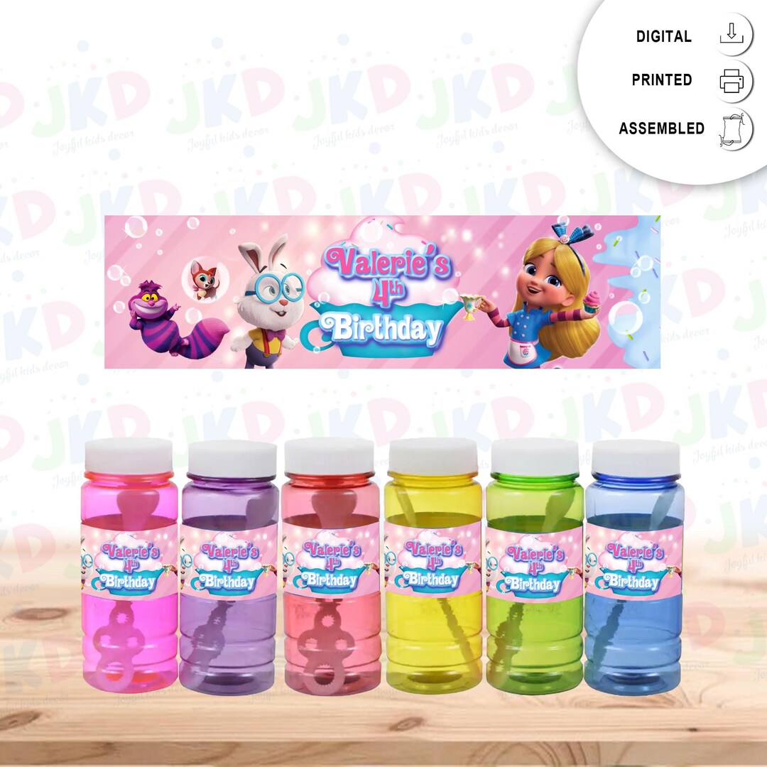 Alice Bakery Bubbles - Digital and Physical Options - Etsy