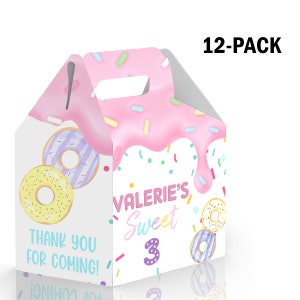 Sweet Candy Gable Box for Birthday Party Favors 12 Pack - 4.4x4.5in - Etsy