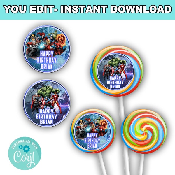 Lollipop Stickers - Etsy