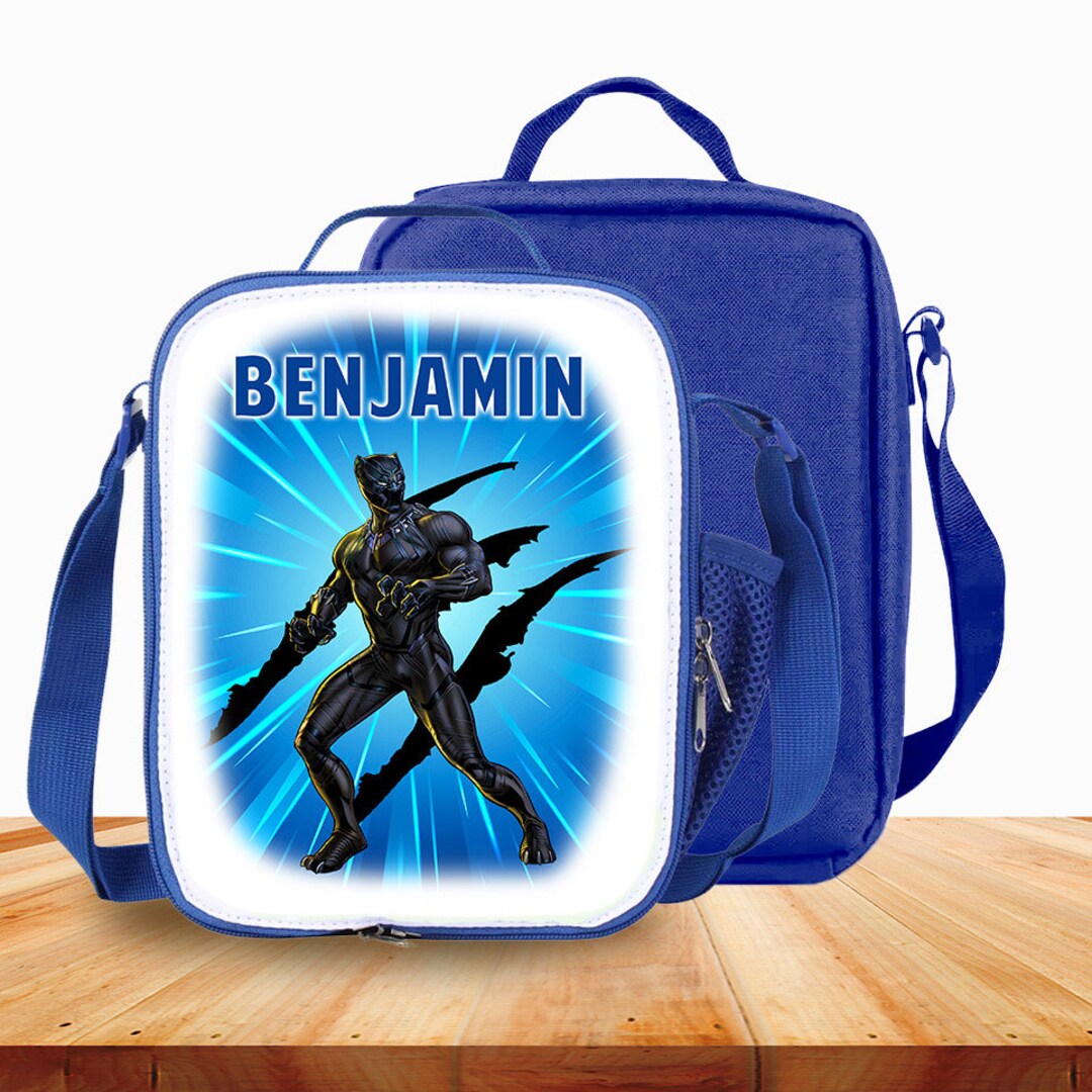 Custom Kids Lunch Bag With Strap Personalized School Insulated Picnic ...