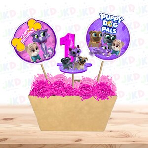 Puppy Dog Pals Centerpieces Instant Download- YOU PRINT - Etsy