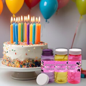 Minnie Mouse Bubbles - Digital and Physical Options #pink - Etsy