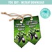 Hulk Favor Tags Instant Digital Download Self-editing - Etsy