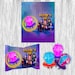 Descendants Ring Pop Label Sticker for Birthday Party Candy Favor ...