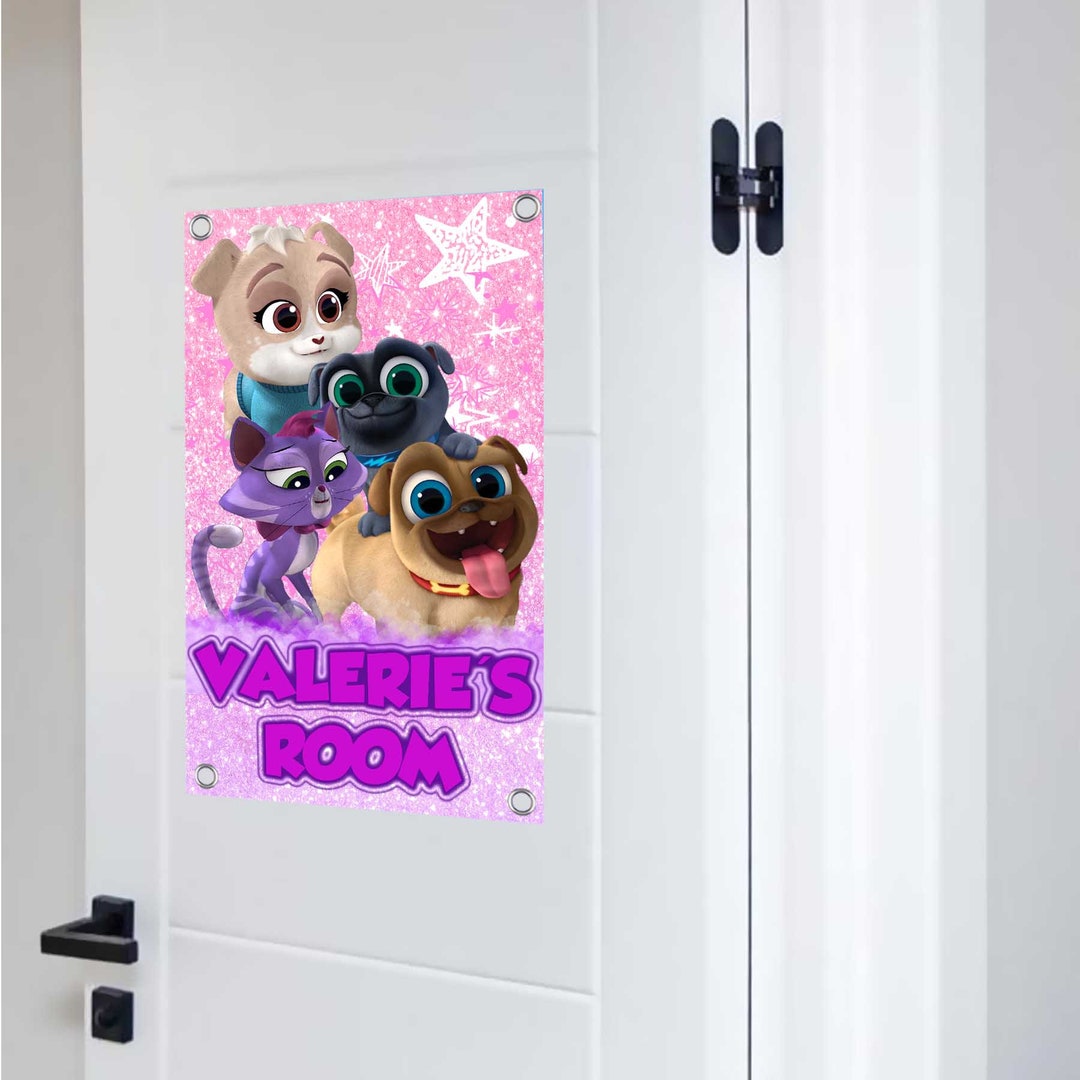 Puppy Dog Pals Sign Room Door Nursery Decor Gift for Boy Girl Grandson ...