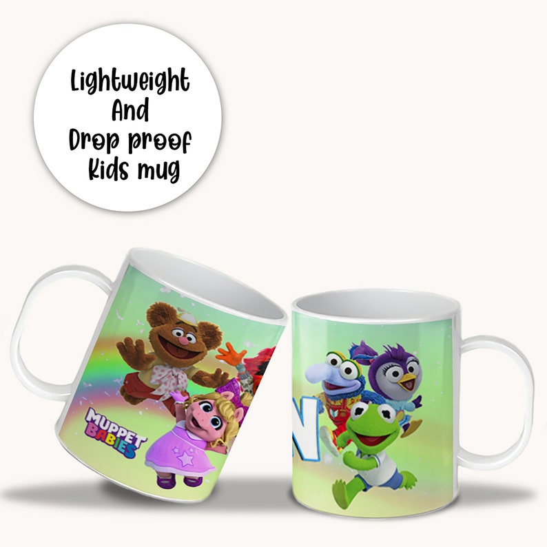 Muppet Babies Kids Mug With Name Unbreakable Child Cup Gift for ...