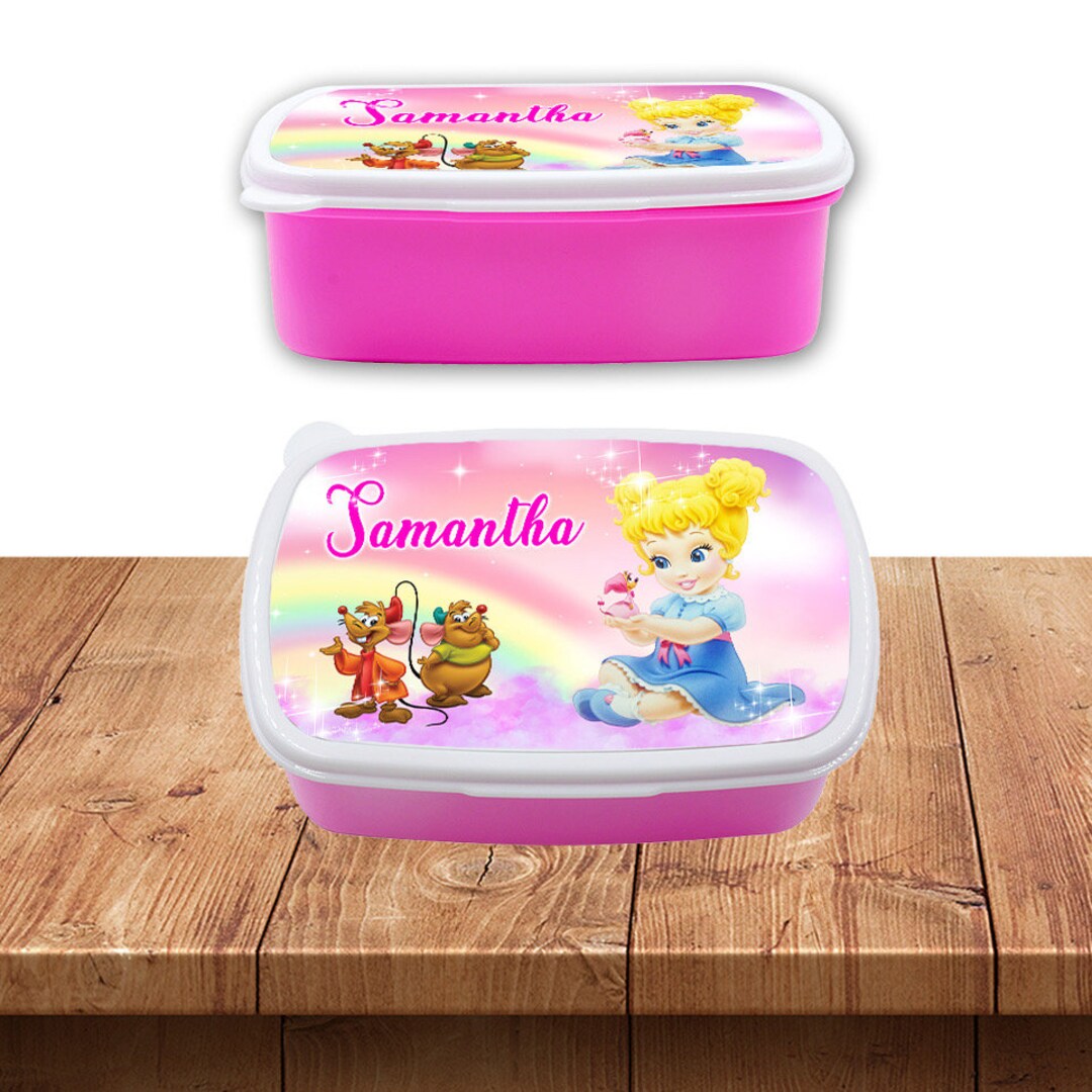 Custom Kids Snack Lunch Box for School Picnic Personalized Travel ...