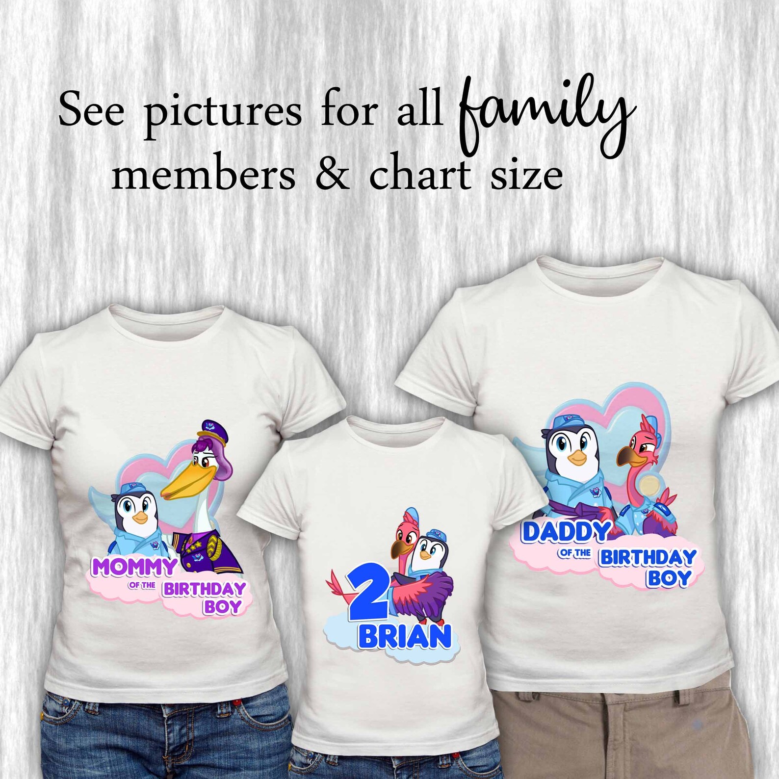 TOTS Birthday Boy & Family Matching Shirts - Etsy