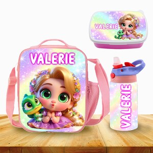 Custom Kids Snack Lunch Box for School Picnic Personalized Travel ...