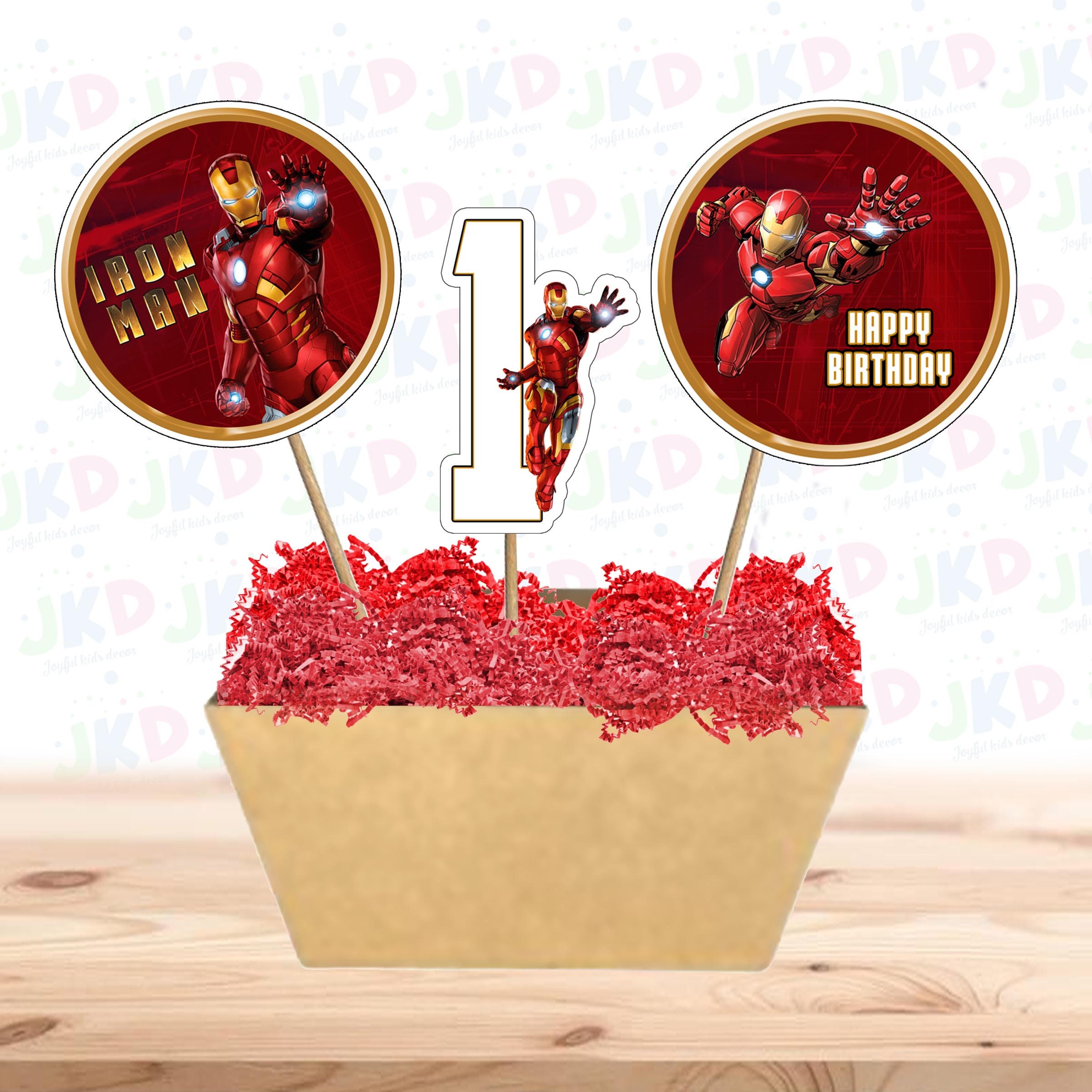 Iron Man Centerpieces Instant Download YOU PRINT - Etsy