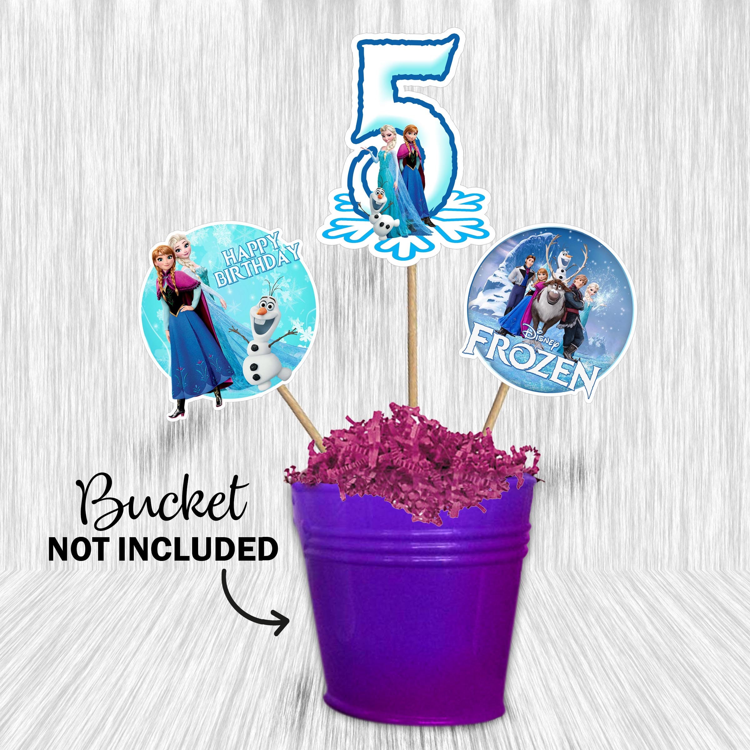 Frozen Centerpieces Instant Download YOU PRINT - Etsy