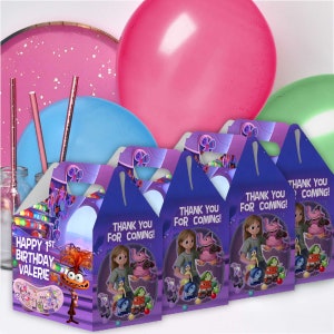 Inside Out Candy Gable Box for Birthday Party Favors 12 Pack - 4.4x4 ...