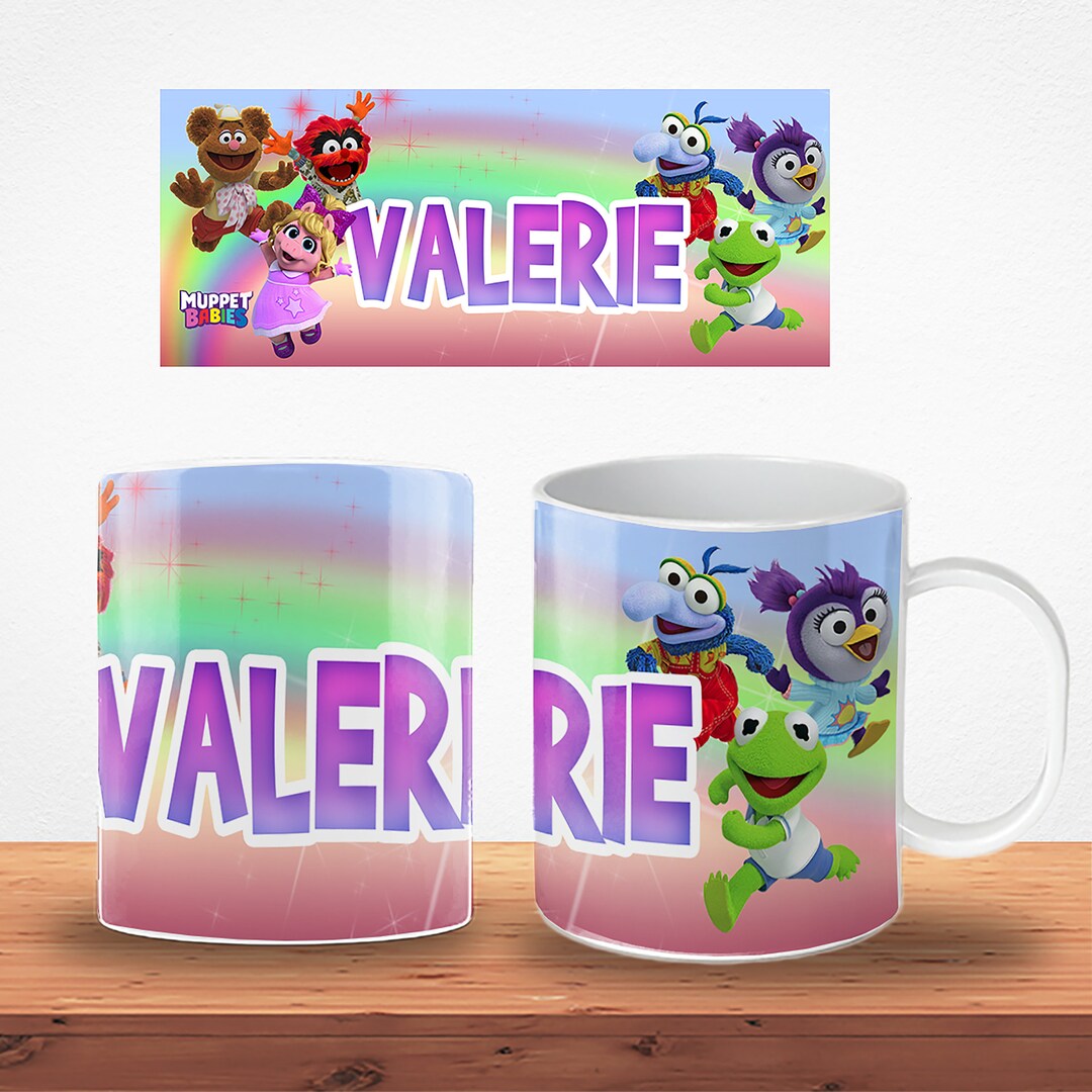 Muppet Babies Kids Mug With Name Unbreakable Child Cup Gift for ...