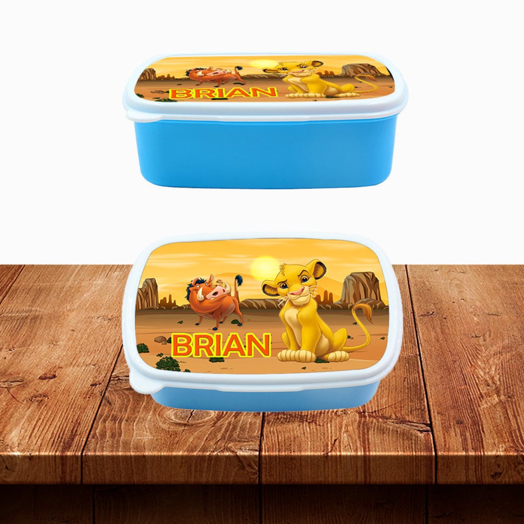 Custom Kids Snack Lunch Box for School Picnic Personalized Travel ...