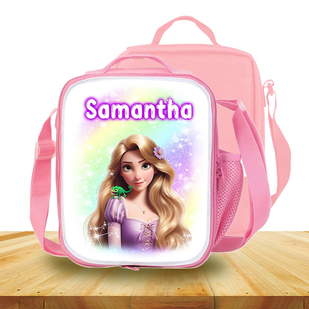 Custom Kids Lunch Bag With Strap Personalized School Insulated Picnic ...