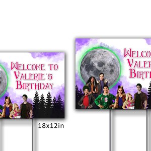 Zombies Yard Sign for Birthday Party Decor Weatherproof Stake Included ...