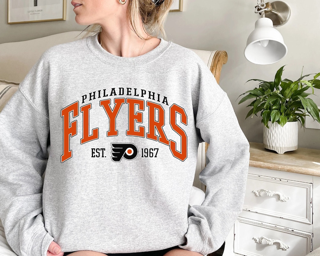 Philadelphia Flyers Sweatshirt, Philadelphia Hockey Shirt, Flyers ...