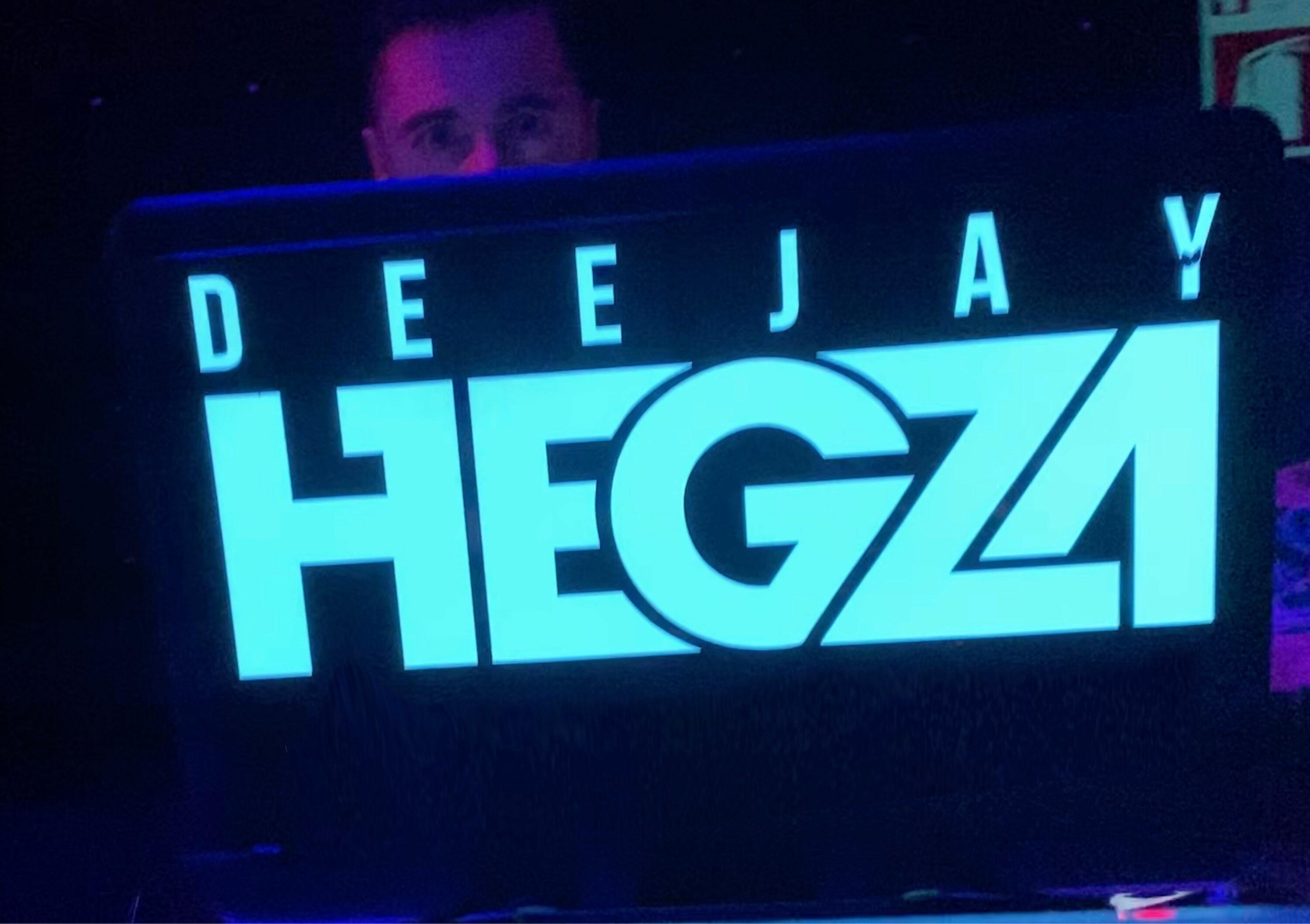 Custom DJ Logo Light Sticker for the Back of Your DJ Laptop - Etsy