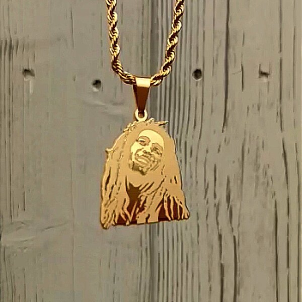 Bob Marley Necklace - Etsy
