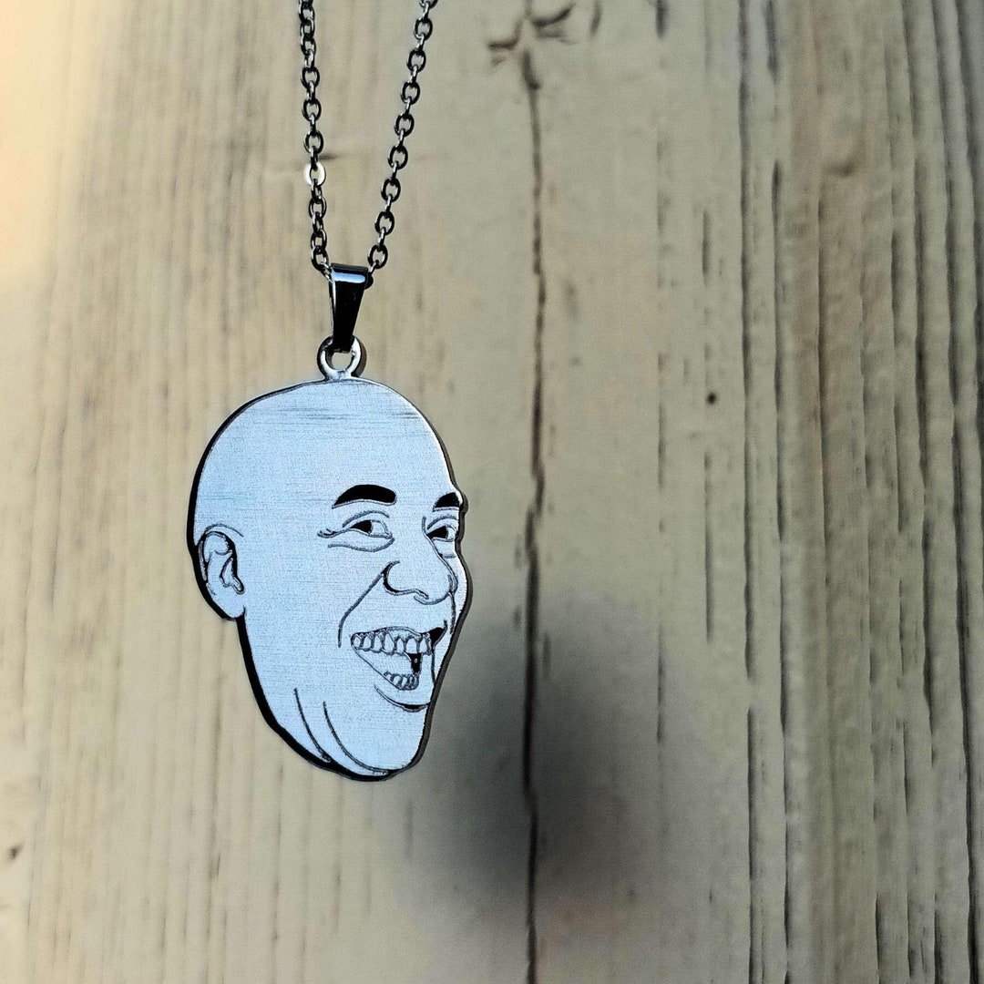 Why Hello Jill Ainsley Harriott Meme Pendant Necklace 18K Gold or ...