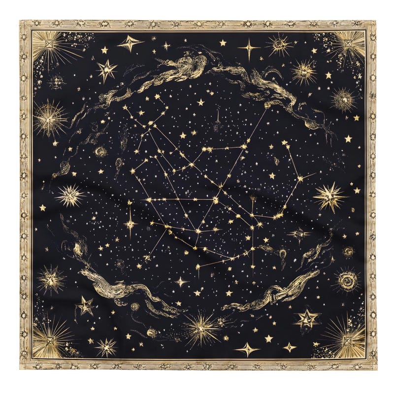 Celestial Bandana Scarf - Etsy