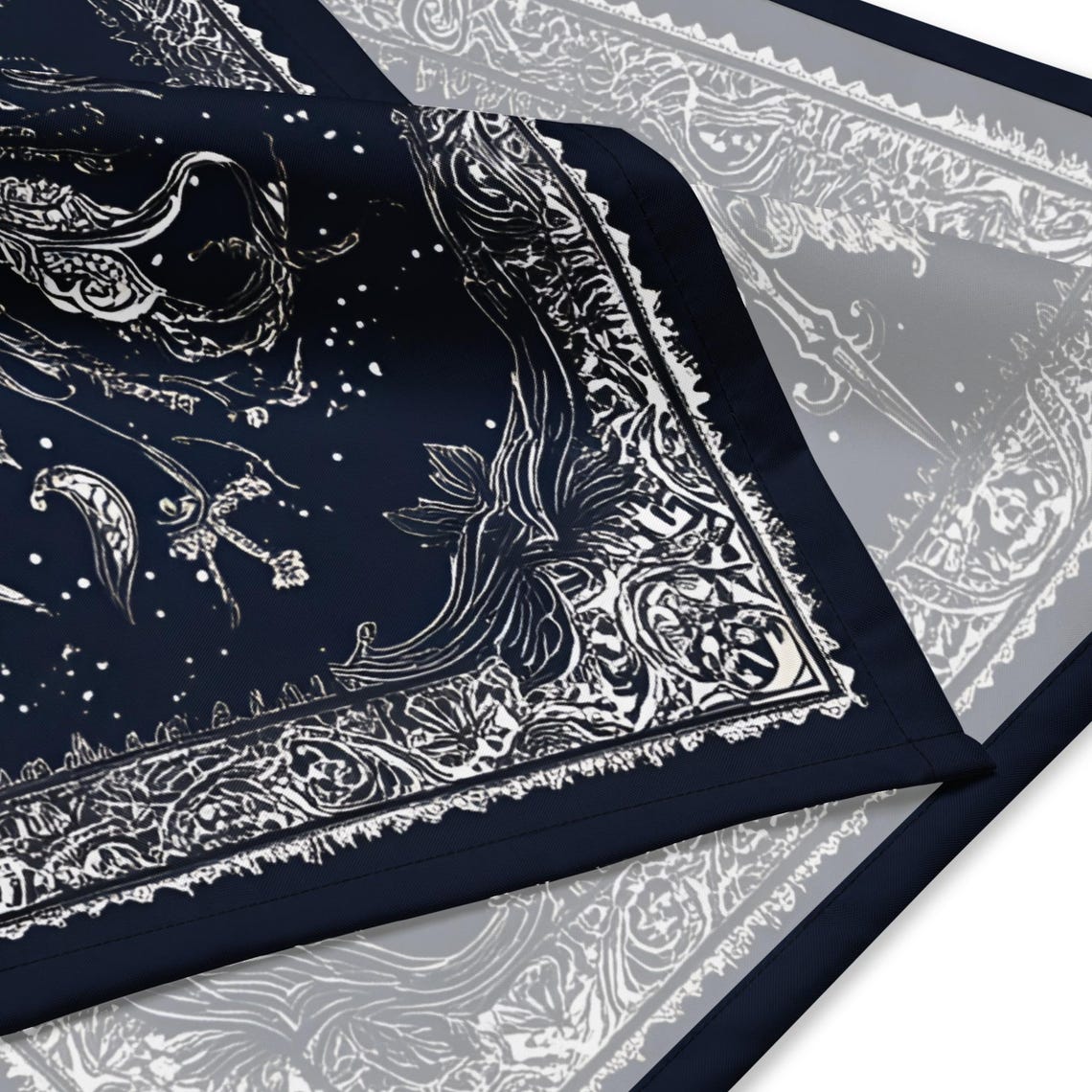 Skull Bandana, Tapestry, Handkerchief, Neck Scarf, House Decoration ...