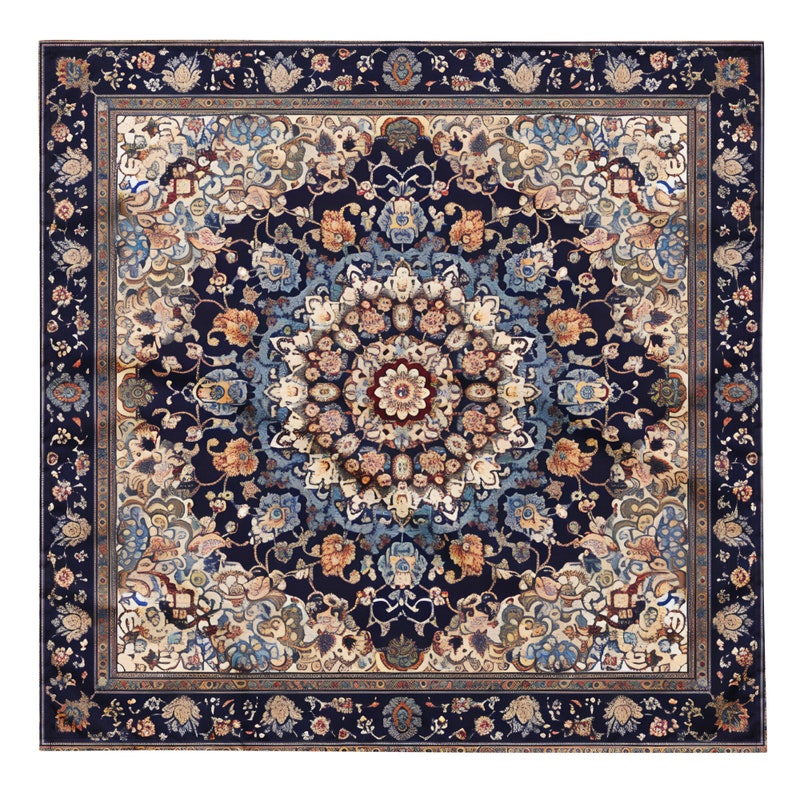 Persian Scarf Square - Etsy