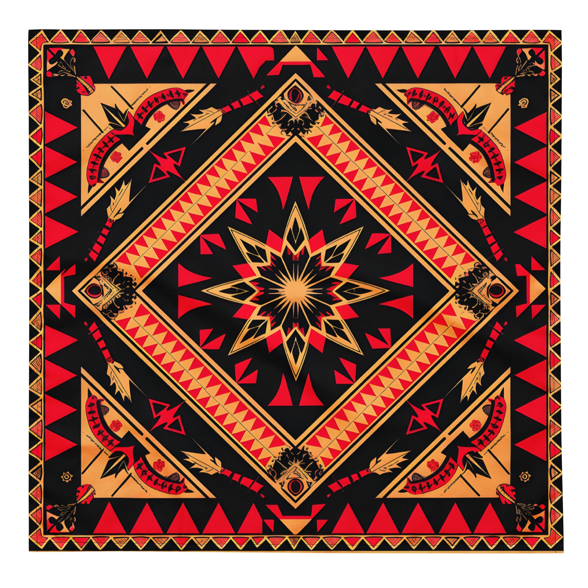 Limited Edition Classical Paisley Bandana, Tapestry, Handkerchief, Neck ...