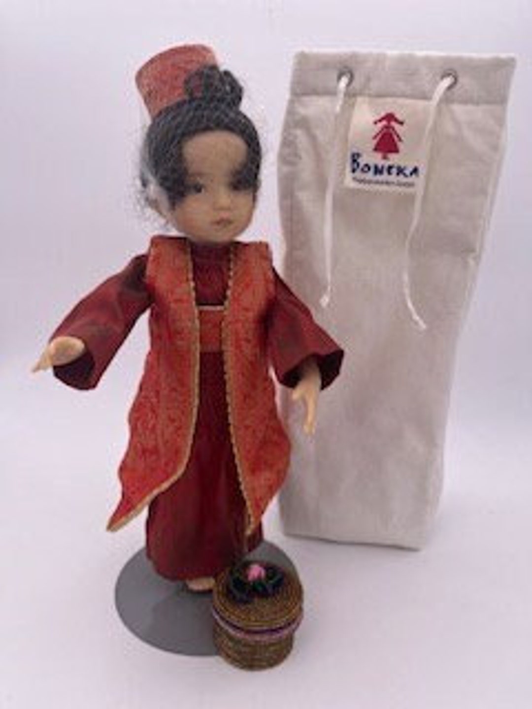 Vintage Boneka Child Doll From the King and I, Porcelain, Jointed, 10 ...