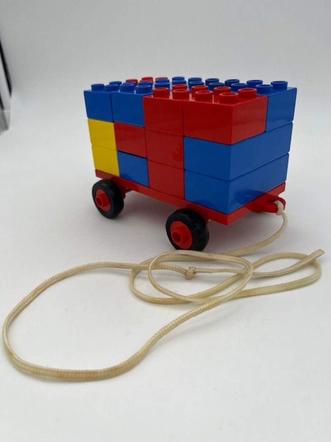 Vintage Legos on a Pull Toy Platform - Etsy
