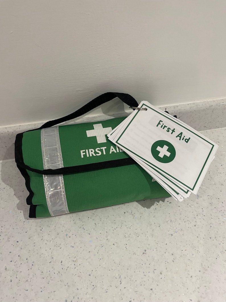 Downloadable First Aid Flash Cards - Etsy