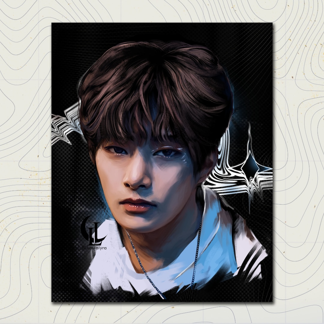 I.N - Stray Kids, Starstruck Series ( Approx A5 Art Print) SKZ - Wall ...