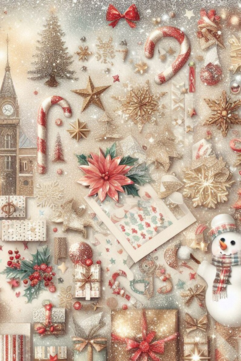 Christmas Themed Journal - Etsy