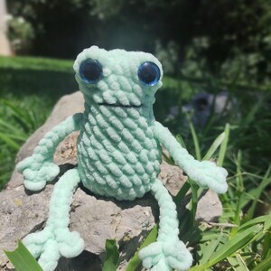 Chubby Frog Long Legs - Crochet Pattern No Sew - Etsy