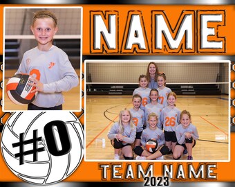 Volleyball Memory Mate Template, Volleyball Memory Mate, Memory Mate ...