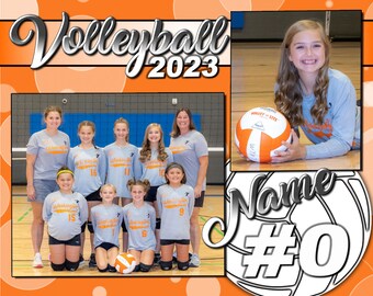Volleyball Memory Mate Template, Volleyball Memory Mate, Memory Mate ...