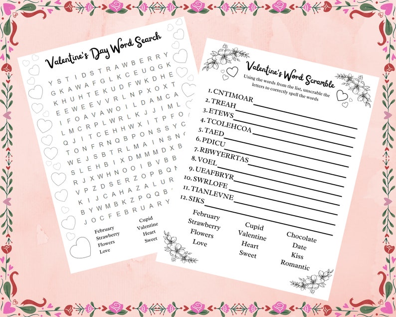 10 Valentine's Day Printables, Valentine's Day Coloring Pages and ...