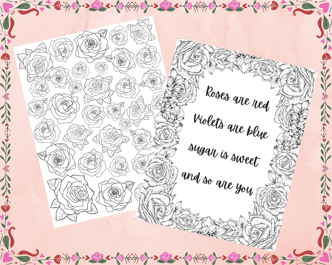 10 Valentine's Day Printables, Valentine's Day Coloring Pages and ...