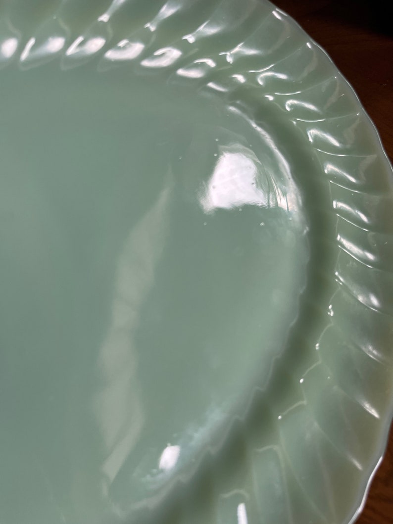 Jadeite Fire-king Anchor Hocking Serving Platter - Etsy
