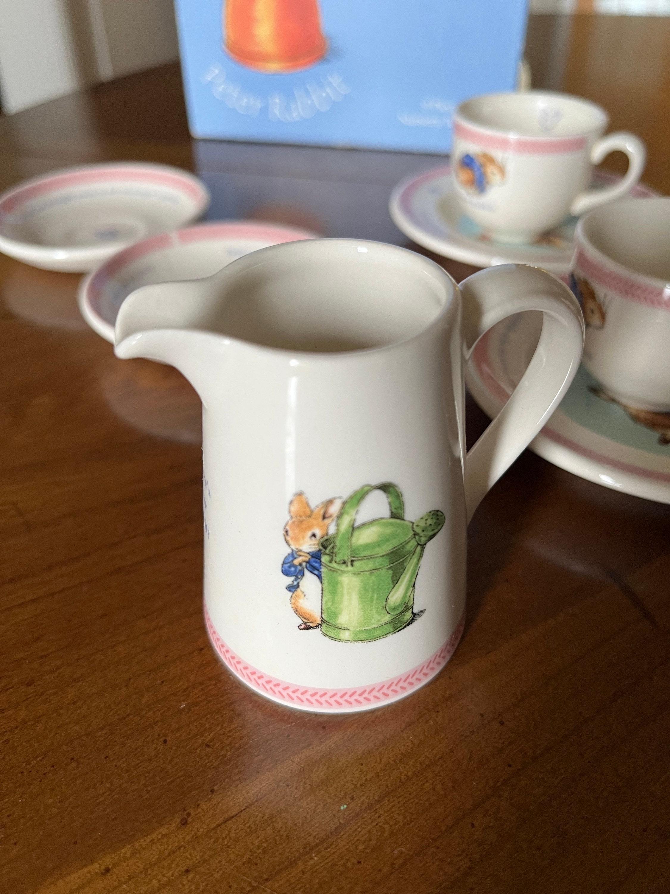 Vintage Wegewood Beatrix Potter Peter Rabbit Child’s Tea Set - Etsy