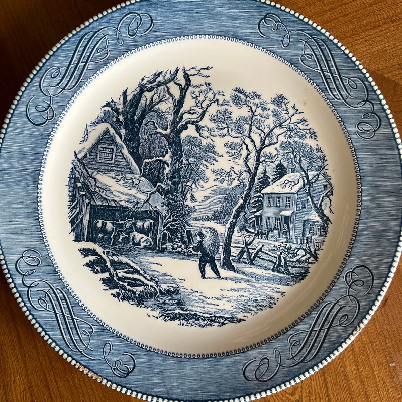 Currier And Ives Dishes
