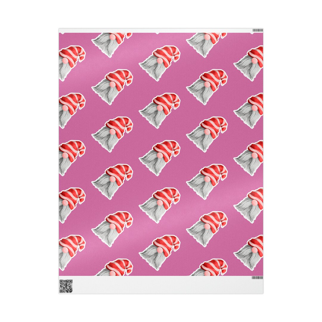SLANTED GNOMES Wrapping Paper - Etsy