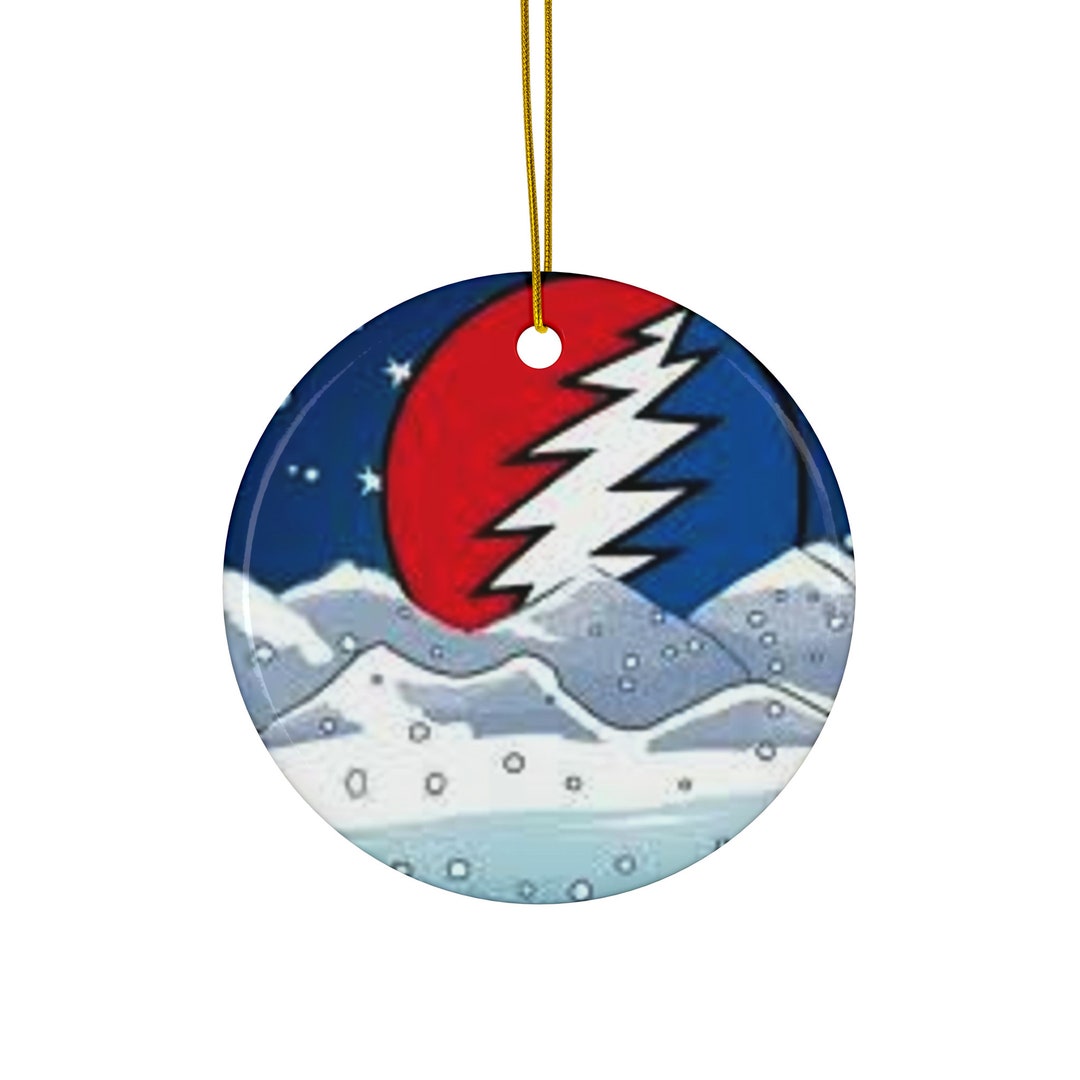 Grateful Dead Christmas Ceramic Ornaments 1pc, 3pcs, 5pcs, 10pcs - Etsy