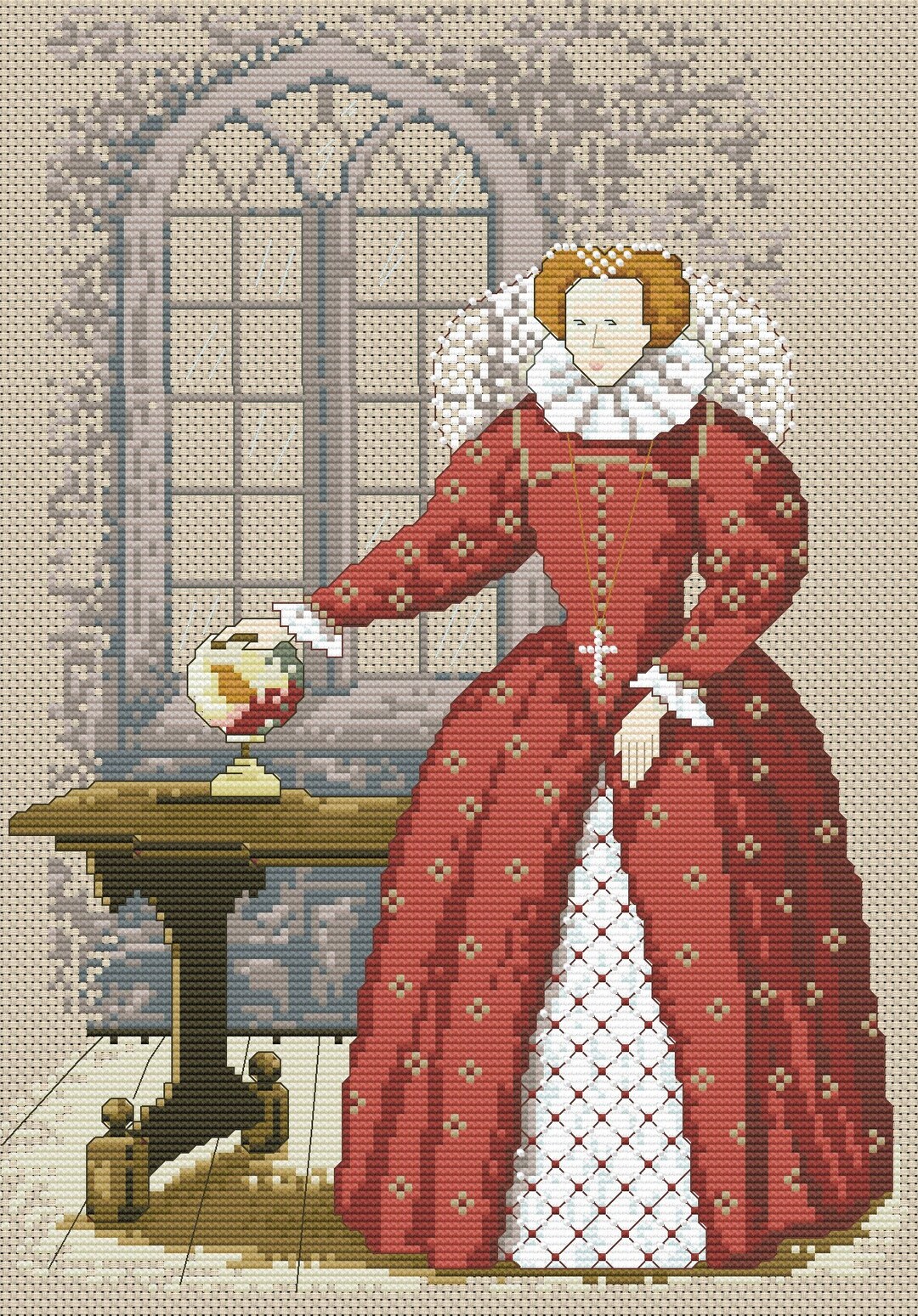 Elizabethan Extravagance, Elizabeth I PDF Counted Cross Stitch Patterns ...