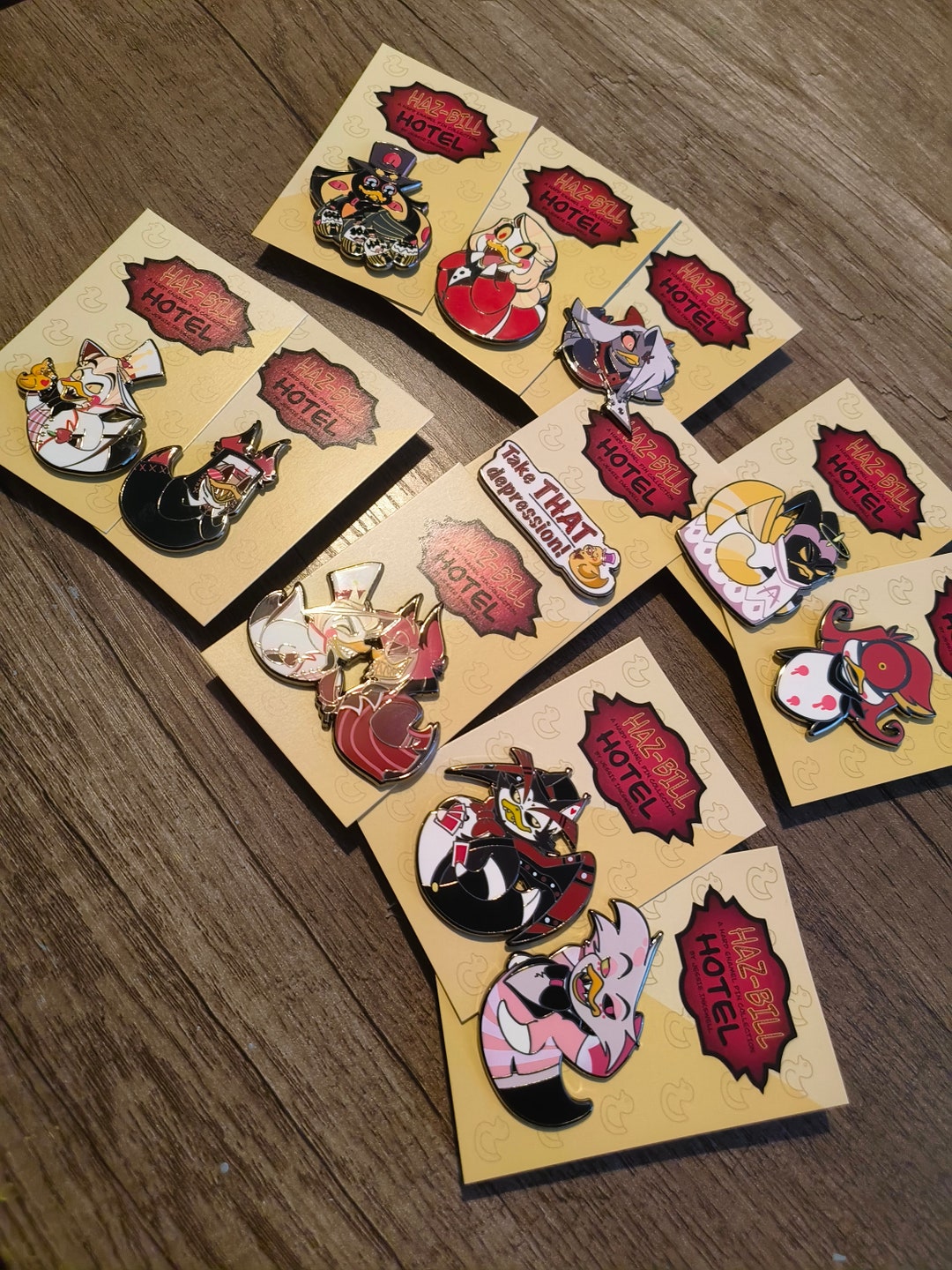 Hazbin Hotel Duck Hard Enamel Pin - Etsy