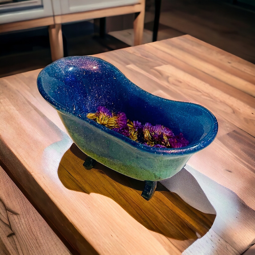 Bathtub Shaped Soap Dish Multi Color Choices/request Color Bathroom ...