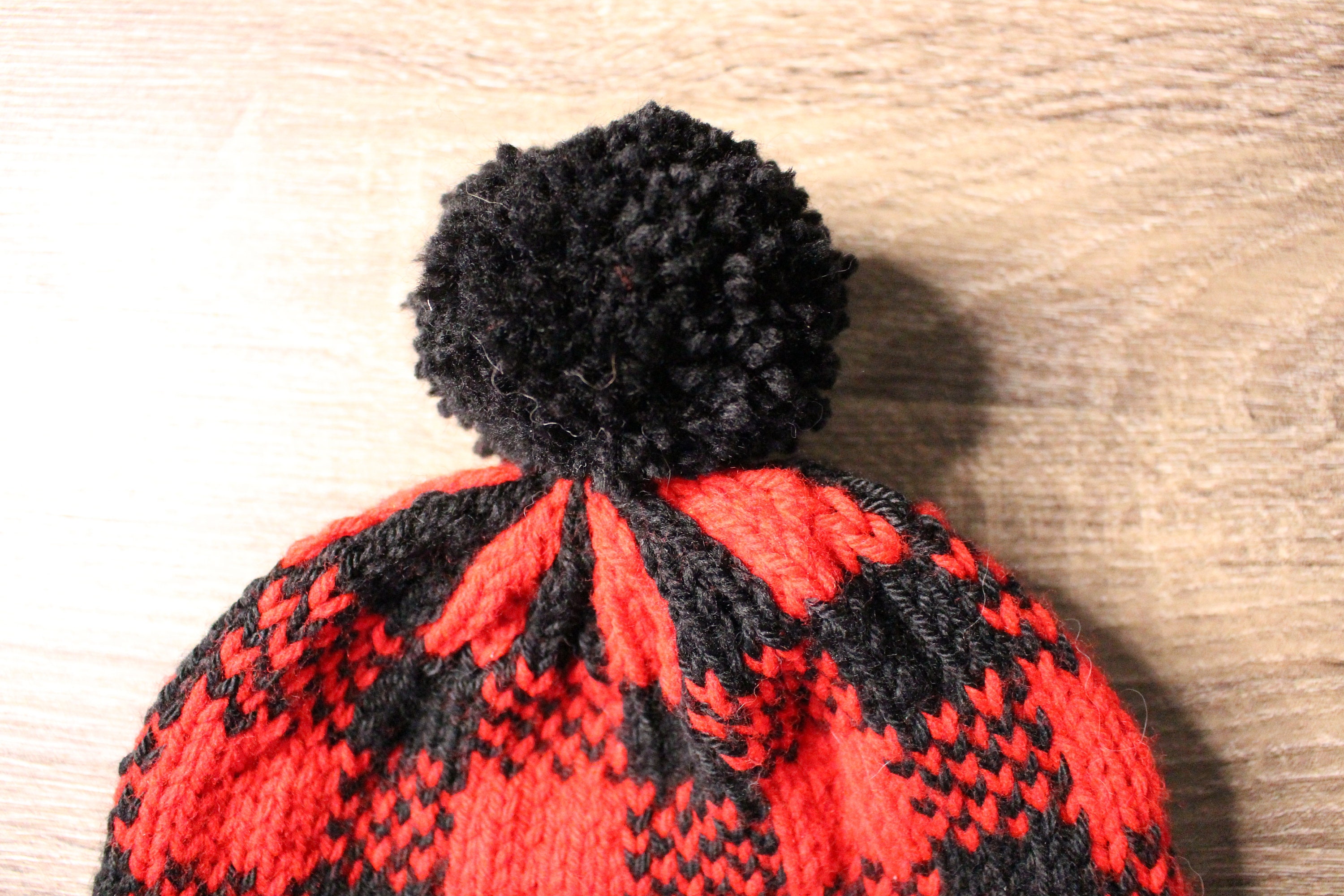 BUFFALO PLAID HAT | Easy Buffalo Plaid Hat Knitting Pattern Digital ...