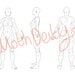 Character Reference Sheet Base Template Male and Female 6 Stamps + .png ...