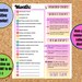 Printable Flower Reward Chart for Kids Daily Chore Chart Behavior ...